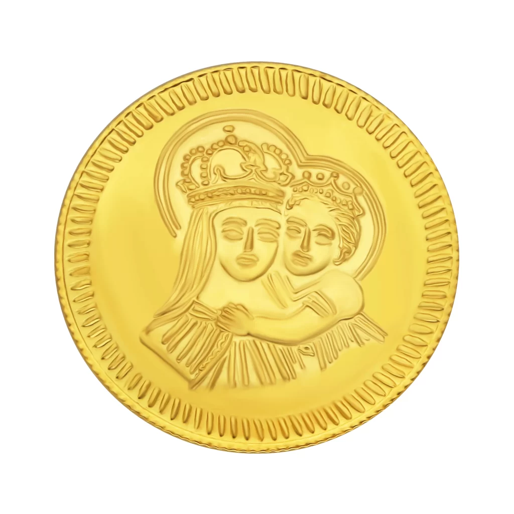 1 Gram Gold Coin 22Kt 916 Purity - Lana Gold and Diamonds